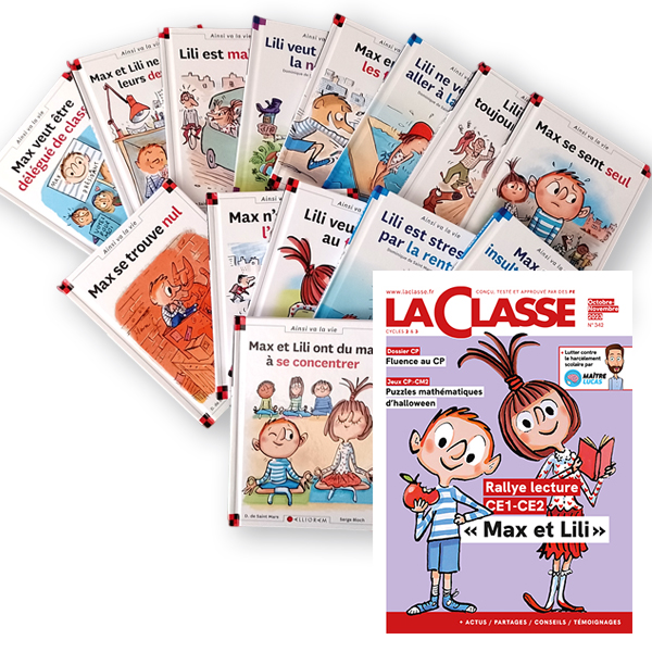 Boutique des Editions La Classe - Rallye Lecture CE1-CE2 (le kit) - Max et Lili